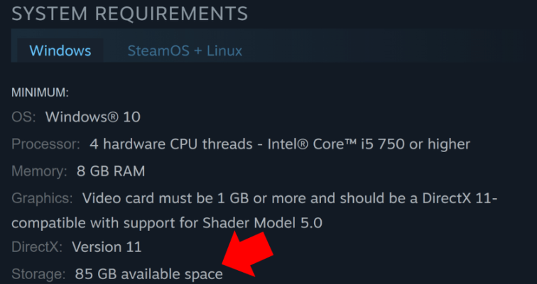How Many GBs is Counter-Strike 2 on Steam? - File Size