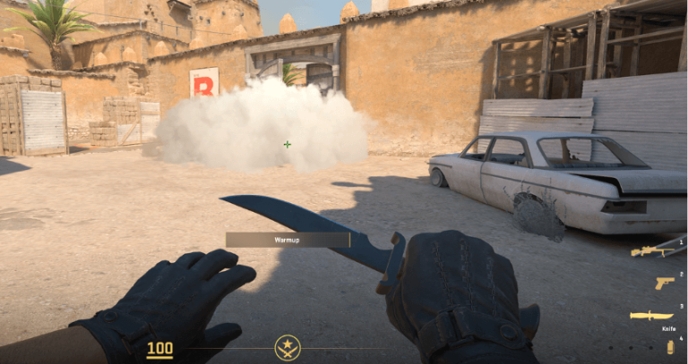 CS2 Dust 2 B-Doors Smoke Tutorial - CS2 Pulse