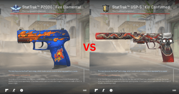 USP-S vs P2000 Comparison - Which One to Choose in CS2?