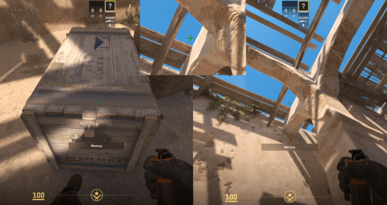 CS2 Dust 2 B-Doors Smoke Tutorial - CS2 Pulse