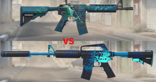 M4A4 vs M4A1-S Comparison - Which One to Choose in CS2?