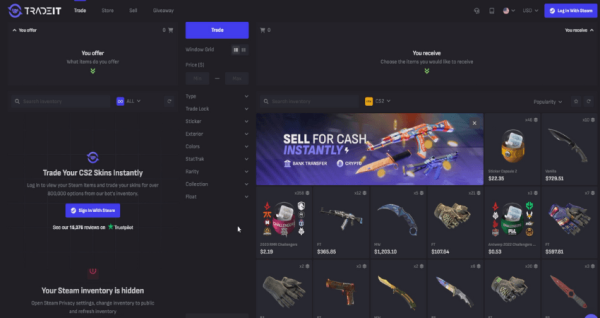 Tradeit.GG Promo Code - Exclusive Bonus of 2026