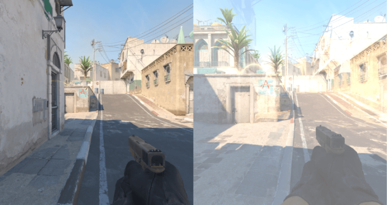 CS2 Dust 2 A Long From A-Site Flashbang Tutorial - CS2 Pulse