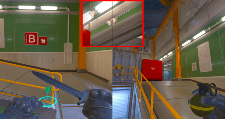 CS2 Nuke Trophy From Ramp (Smoke Clearing) HE Grenade