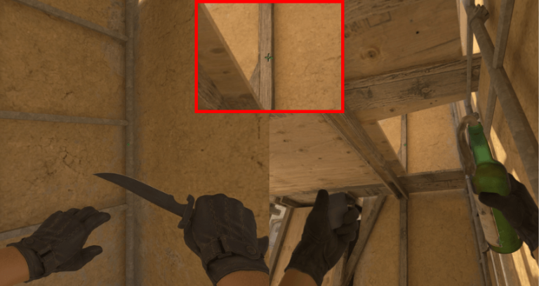 CS2 Mirage Palace & Balcony From Shadows Molotov Tutorial