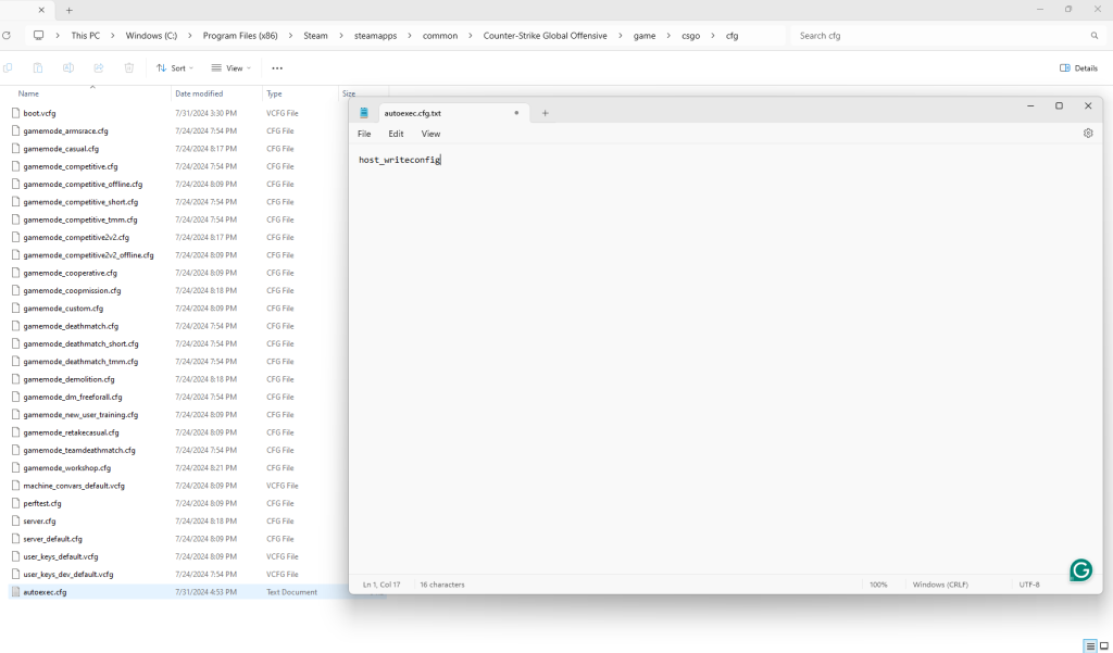 CS2 Autoexec Guide - What It Is and How to Use It