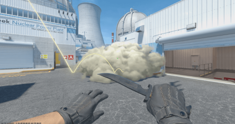CS2 Nuke Outside Smokes From T Spawn - CS2 Pulse