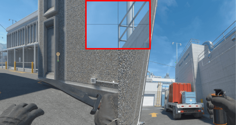 CS2 Nuke Outside Smokes From T Spawn - CS2 Pulse