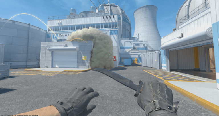 CS2 Nuke Outside Smokes From T Spawn - CS2 Pulse