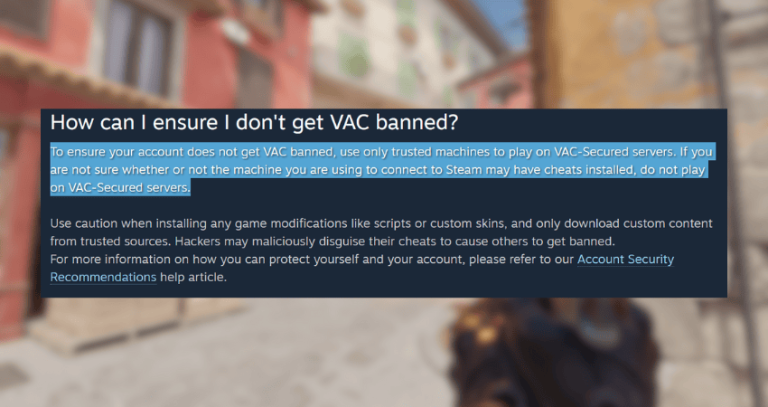 Can You Get VAC Banned Without Cheating? - Here’s the Truth