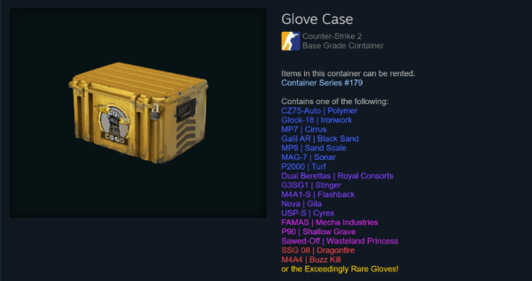 5 Best CS2 Cases For Gloves - Top Cases You Should Try