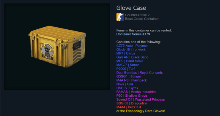 5 Best CS2 Cases For Gloves - Top Cases You Should Try