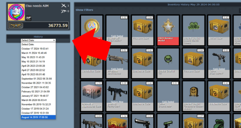 How To Look At Someone's Old CS2 Inventory? - Easy Steps