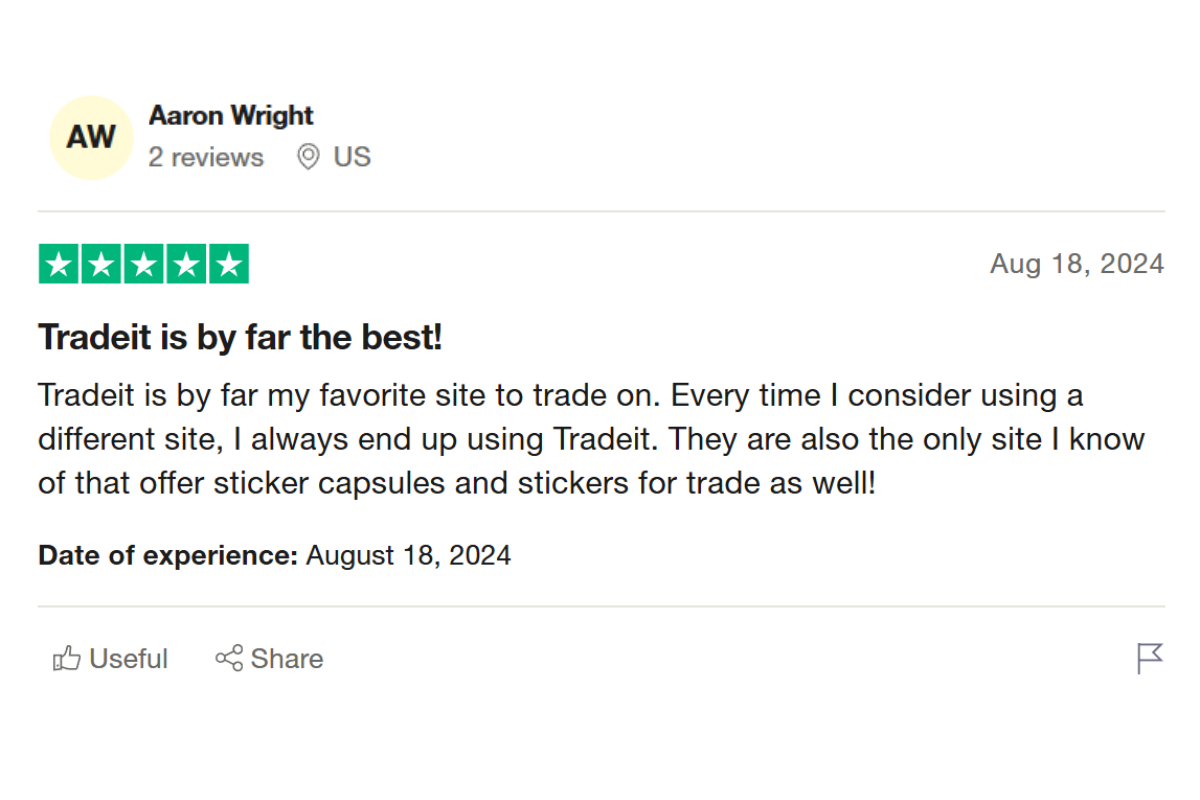 Tradeit.GG Review 2025 - We Reviewed the Platform