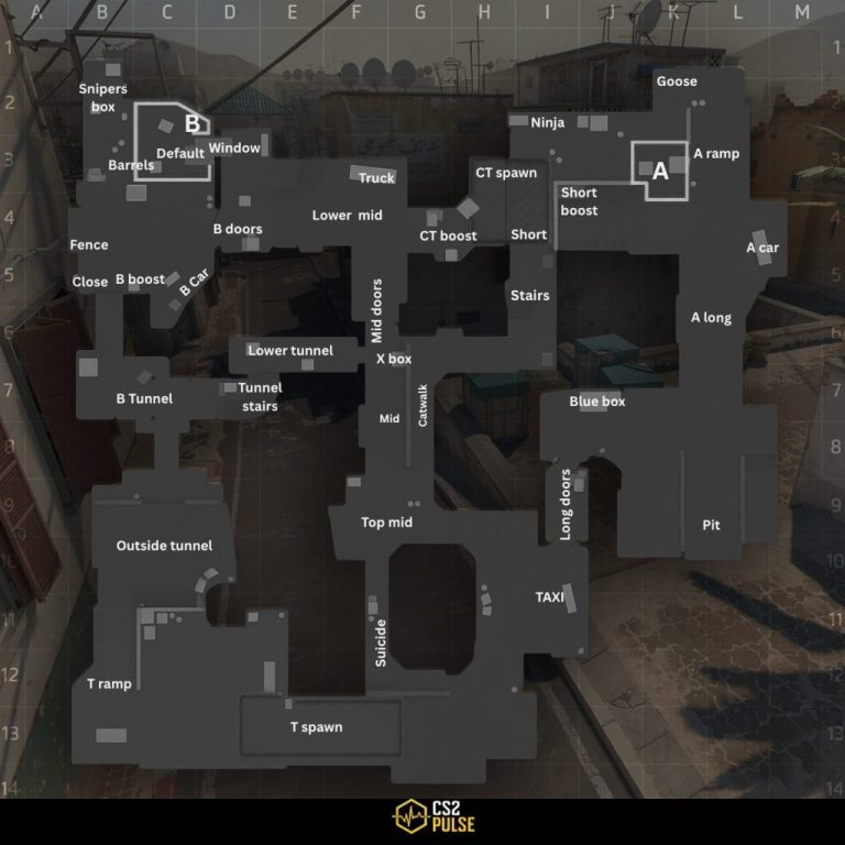 CS2 Callouts - Learn All CS2 Map Callouts in One Place