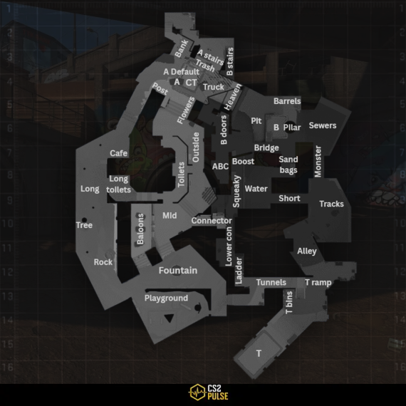 CS2 Overpass Callouts - Learn All 2026 Overpass Map Callouts