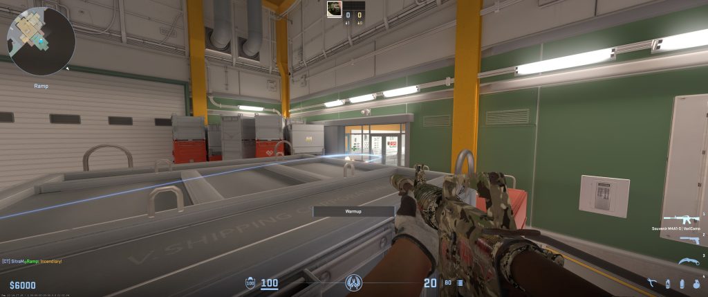 How to Hold B Ramp on Nuke as CT - CS2 Lesson by v1dma