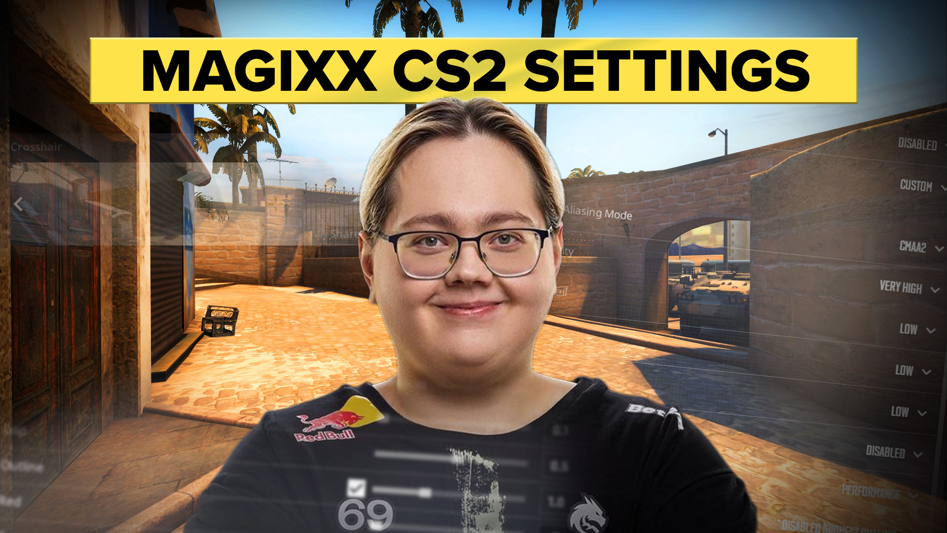 Magixx Cs2 Settings Crosshair Config Gear 2026