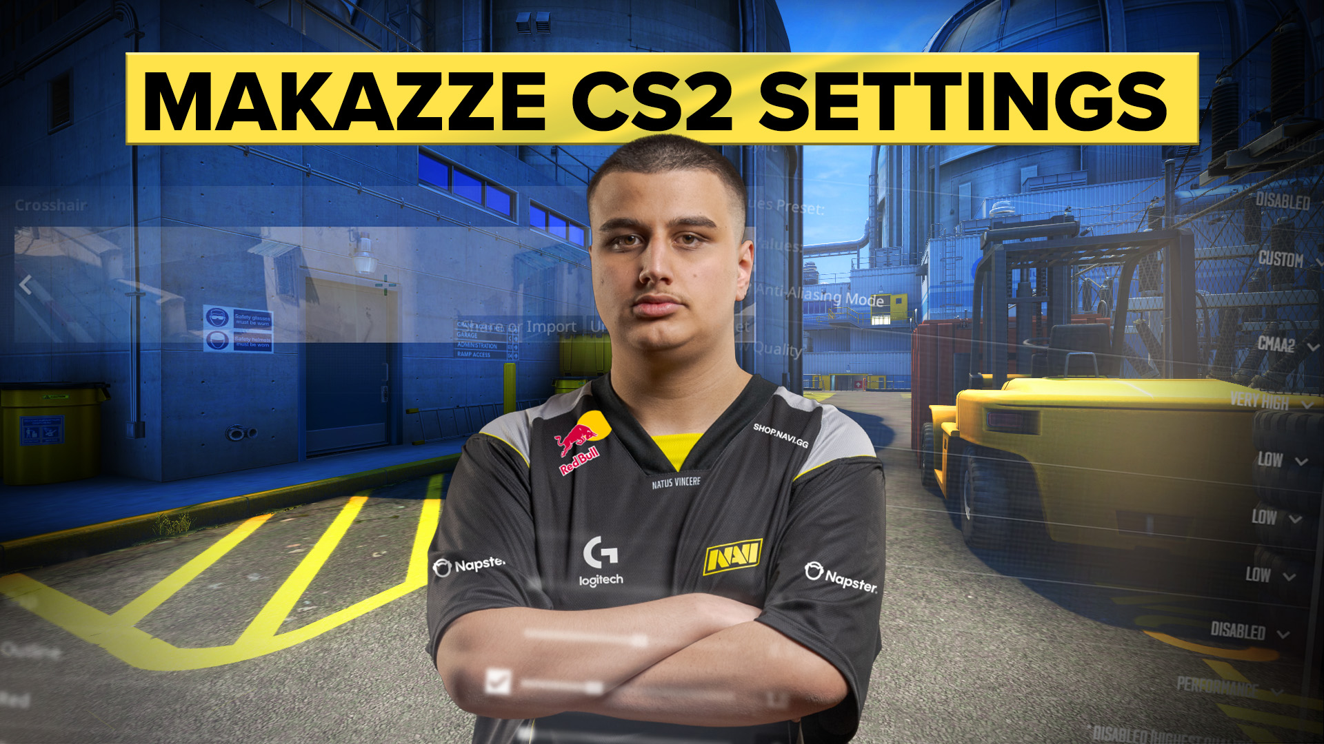 Makazze CS2 Settings, Crosshair, Config & Gear (2025)