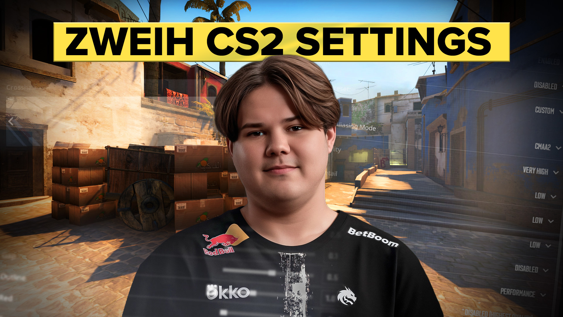 zweih CS2 Settings, Crosshair, Config & Gear (2026)