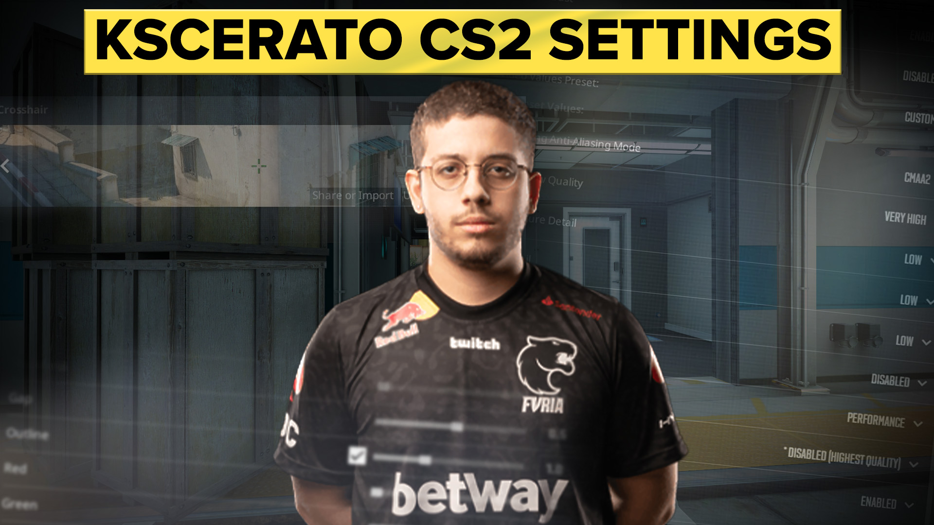 kscerato CS2 Settings, Crosshair, Config & Gear (2026)