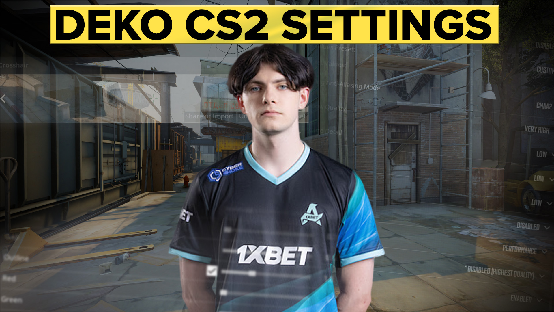 deko CS2 Settings, Crosshair, Config & Gear (2026)