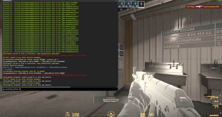 CS2 Infinite Time Command